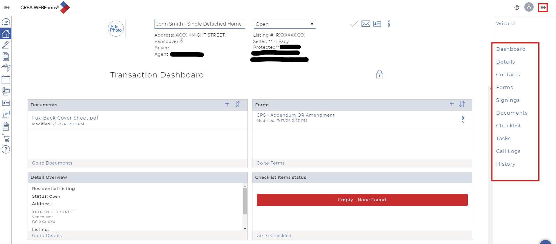 (WEBForms) How to create a transaction – Welcome to the GVR Help Center