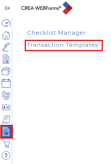 (WEBForms) How to create a transaction template – Welcome to the GVR Help Center
